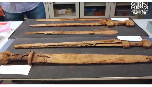 Israeli Archaeologists Hail 'Sensational Find' of 4 Roman Swords ...